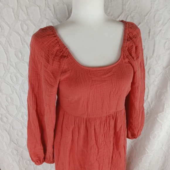 Universal Thread | Dresses | Universal Thread Aura Red Maxi Gauze Dress ...